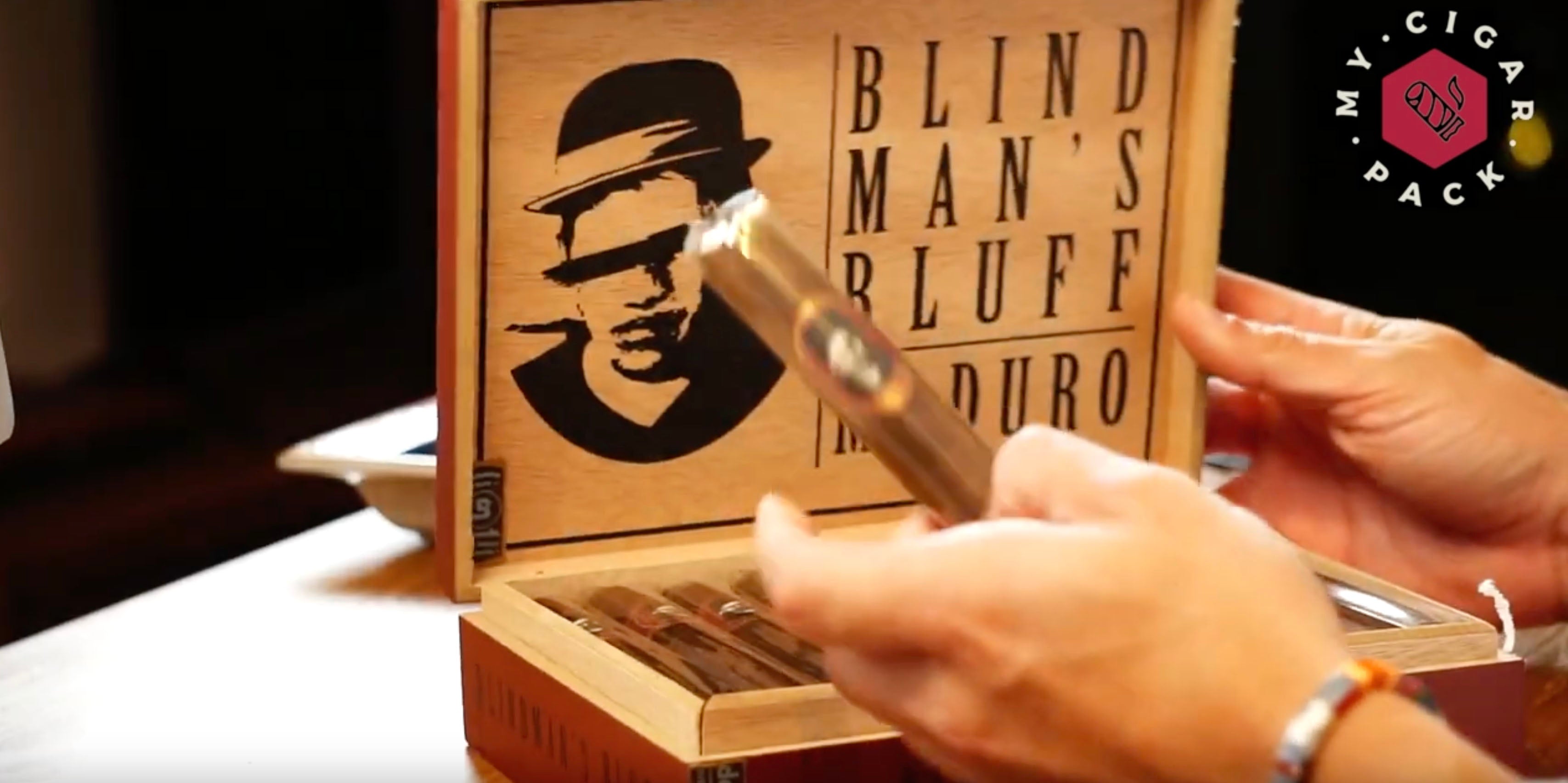 Caldwell Blind Man's Bluff Maduro Short Unboxing | My Cigar Pack
